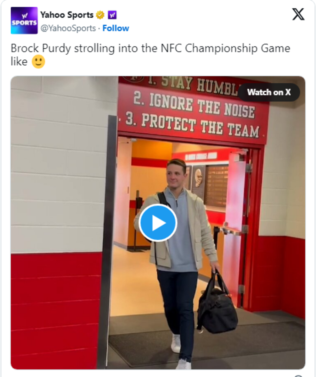 Brock Purdy's Pregame Attire Sparks Hilarious Memes Ahead of Lions ...