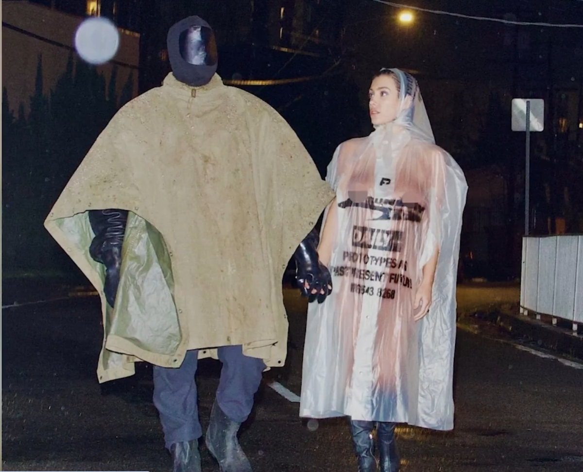 Bianca Censori Flaunts Bold Style with Kanye West in Transparent ...