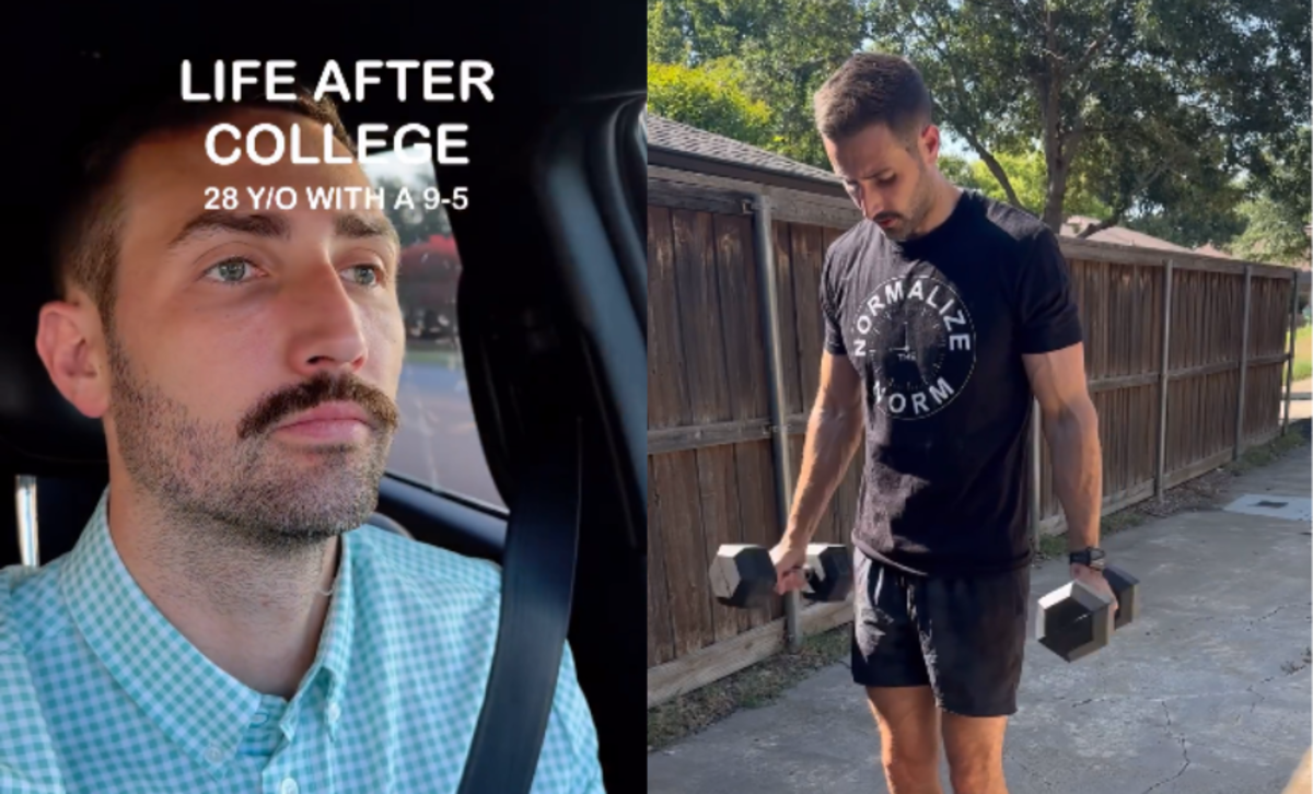 Viral Video Exposes Controversial 9-5 Routine of Office Worker, Sparks ...